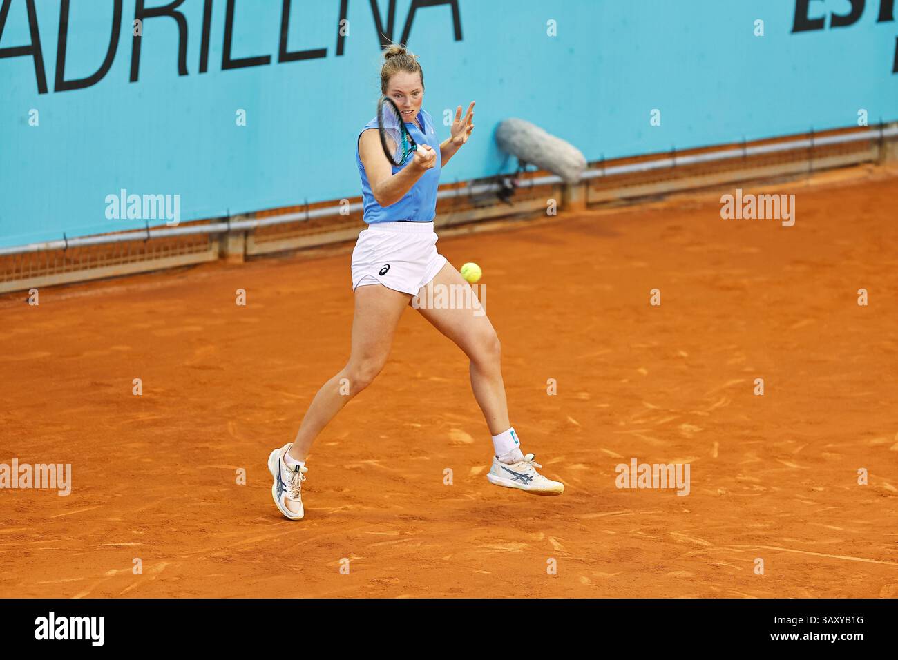 Madrid, Spain. 21st Apr, 2025. Olivia Gadecki (AUS) Tennis : Gadecki ...