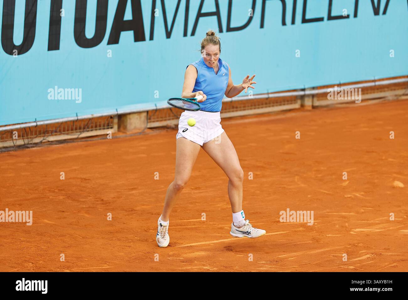 Madrid, Spain. 21st Apr, 2025. Olivia Gadecki (AUS) Tennis : Gadecki ...