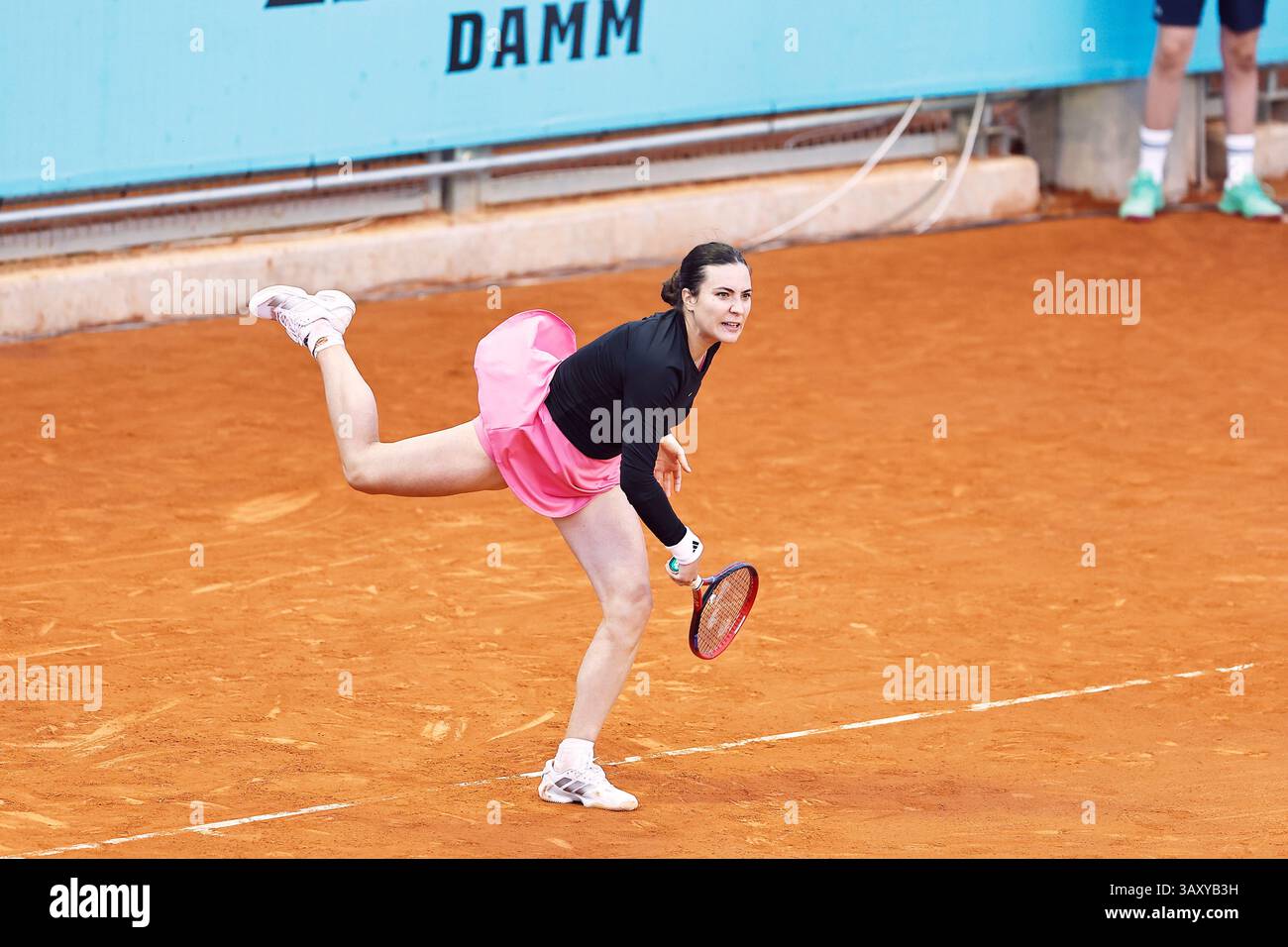 Madrid, Spain. 21st Apr, 2025. Elena-Gabriela Ruse (ROU) Tennis : Ruse ...