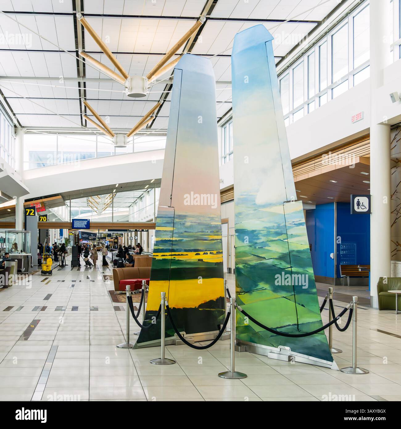 Edmonton, Canada, January 31, 2025: Wings by David Jansen, 2000 at ...