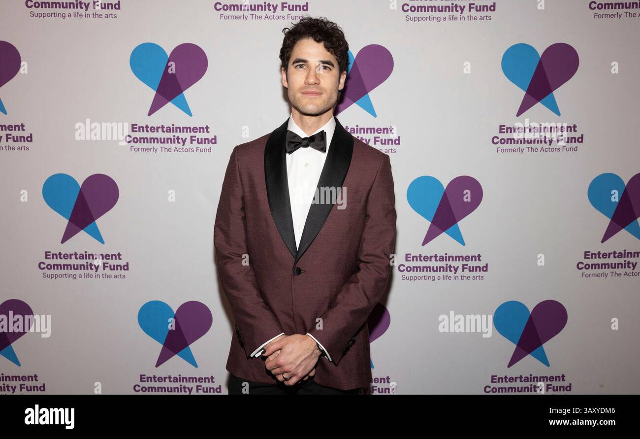 Darren Criss attends The Entertainment Community Fund Gala at the ...