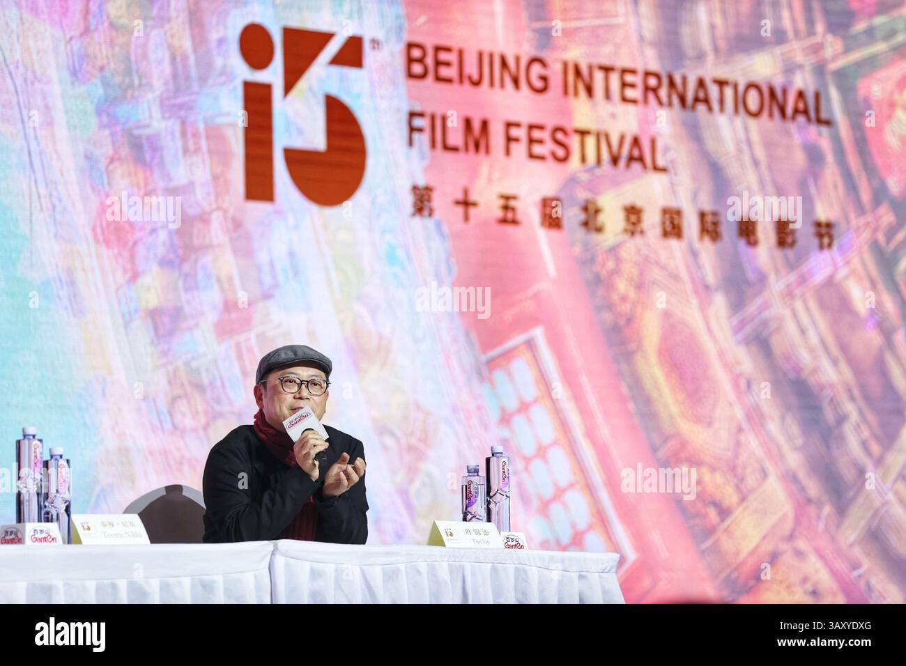 Beijing,China.20th April 2025. Hong Kong film and stage art director Tim Yip Kam-tim attends the ...