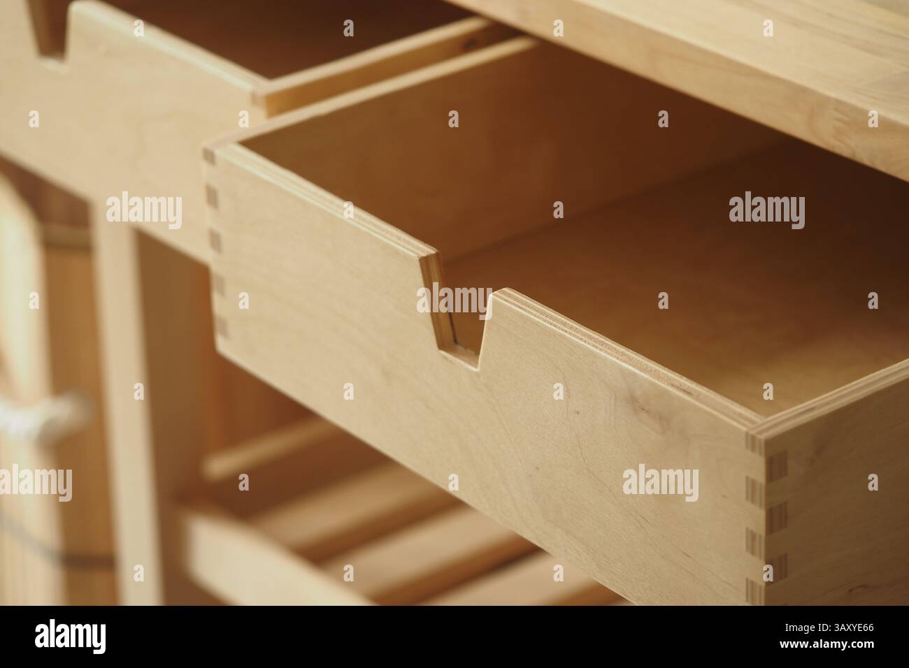 Partially open drawer hi-res stock photography and images - Alamy