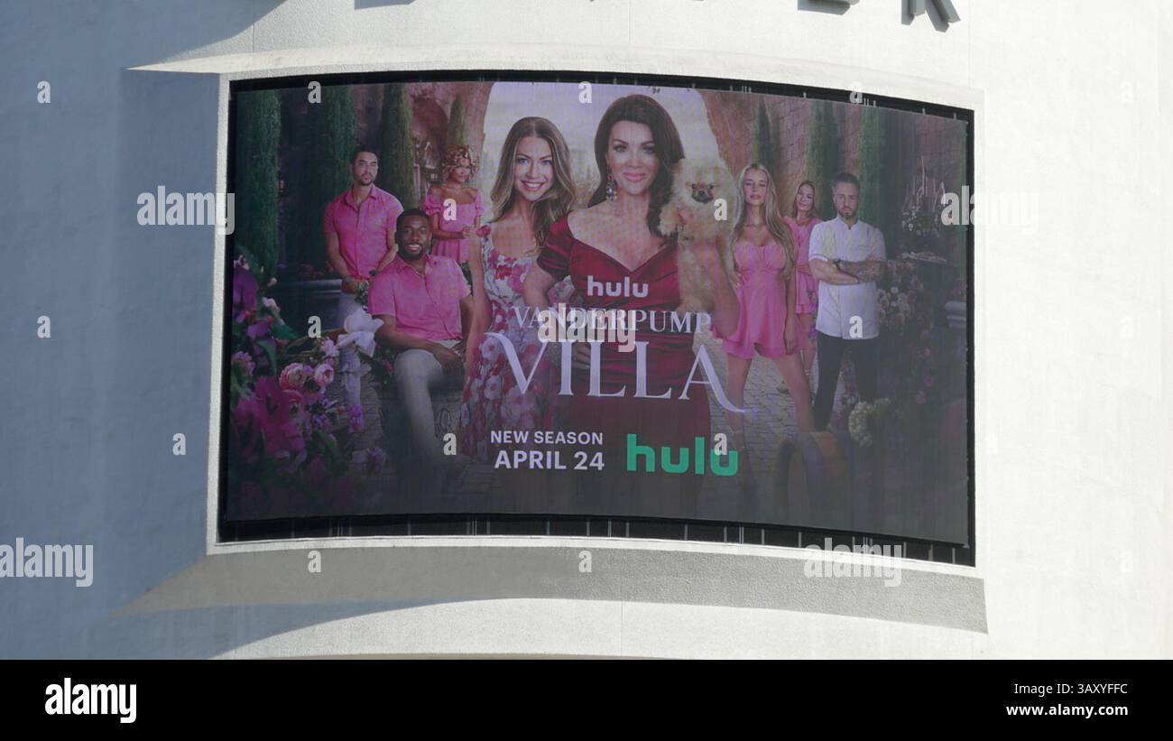 Los Angeles, California, USA 21st April 2025 Vanderpump Villa Billboard ...