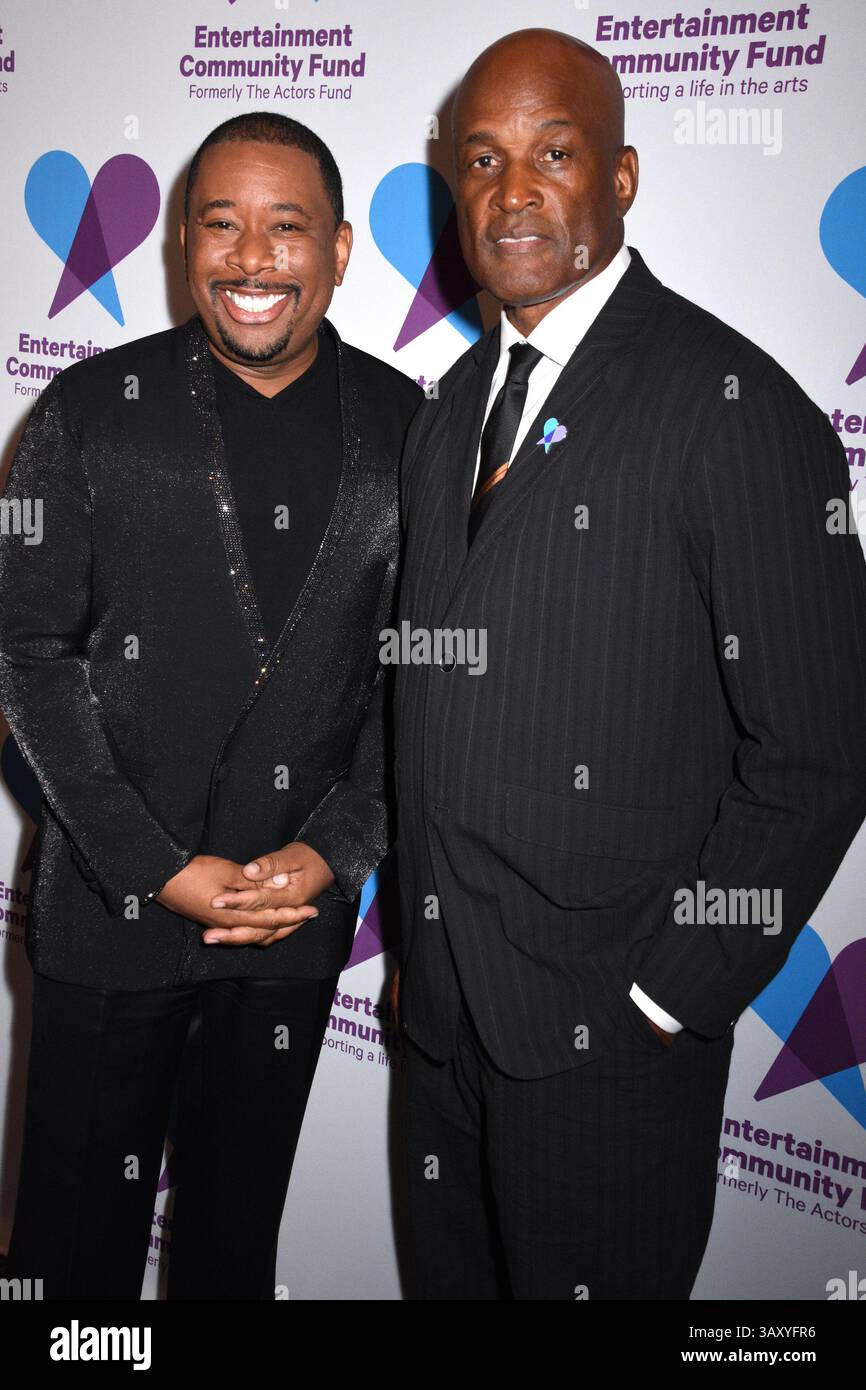 New York, NY, USA. 21st Apr, 2025. Brian Anthony Moreland and Kenny ...