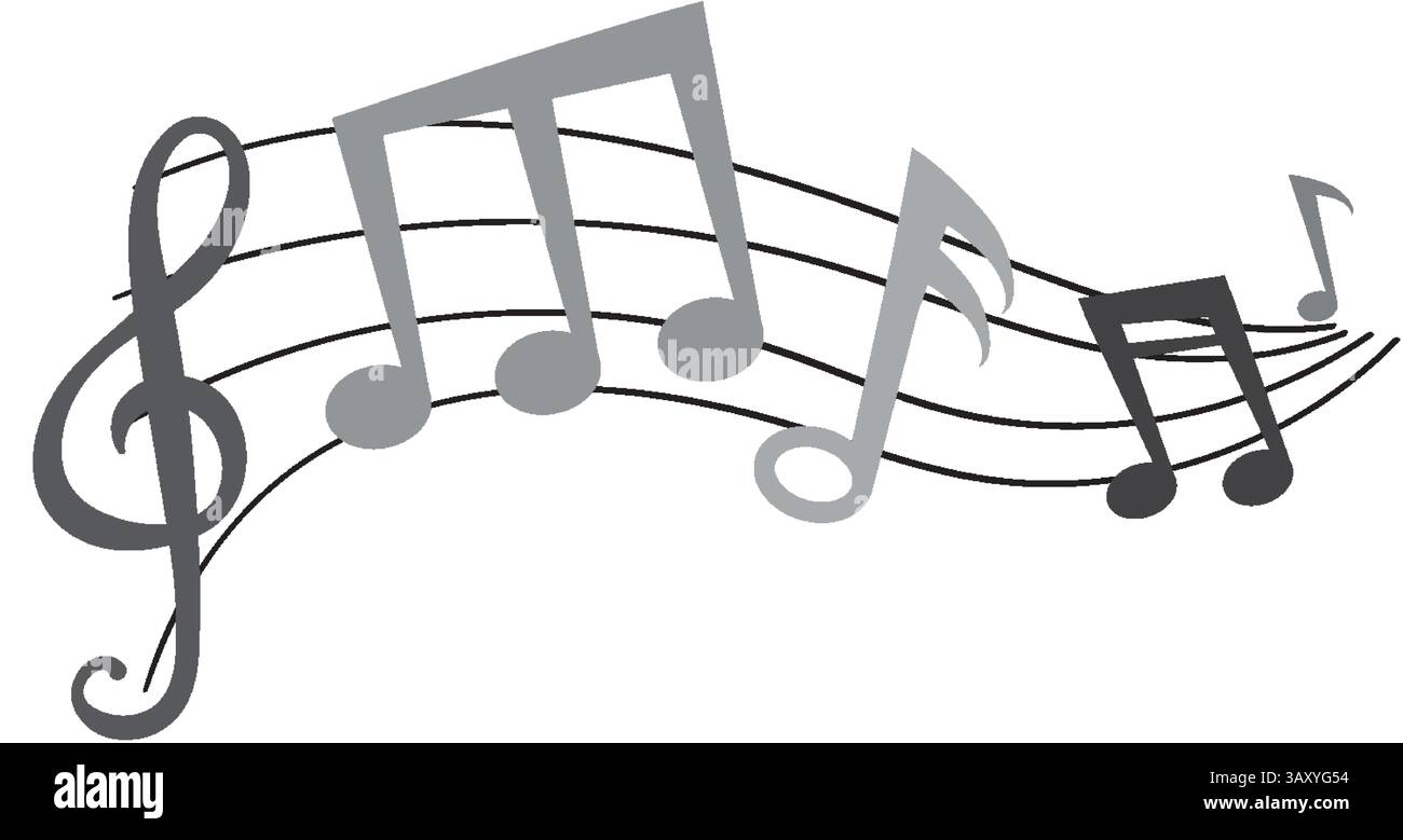 Musical dynamics Stock Vector Images - Alamy