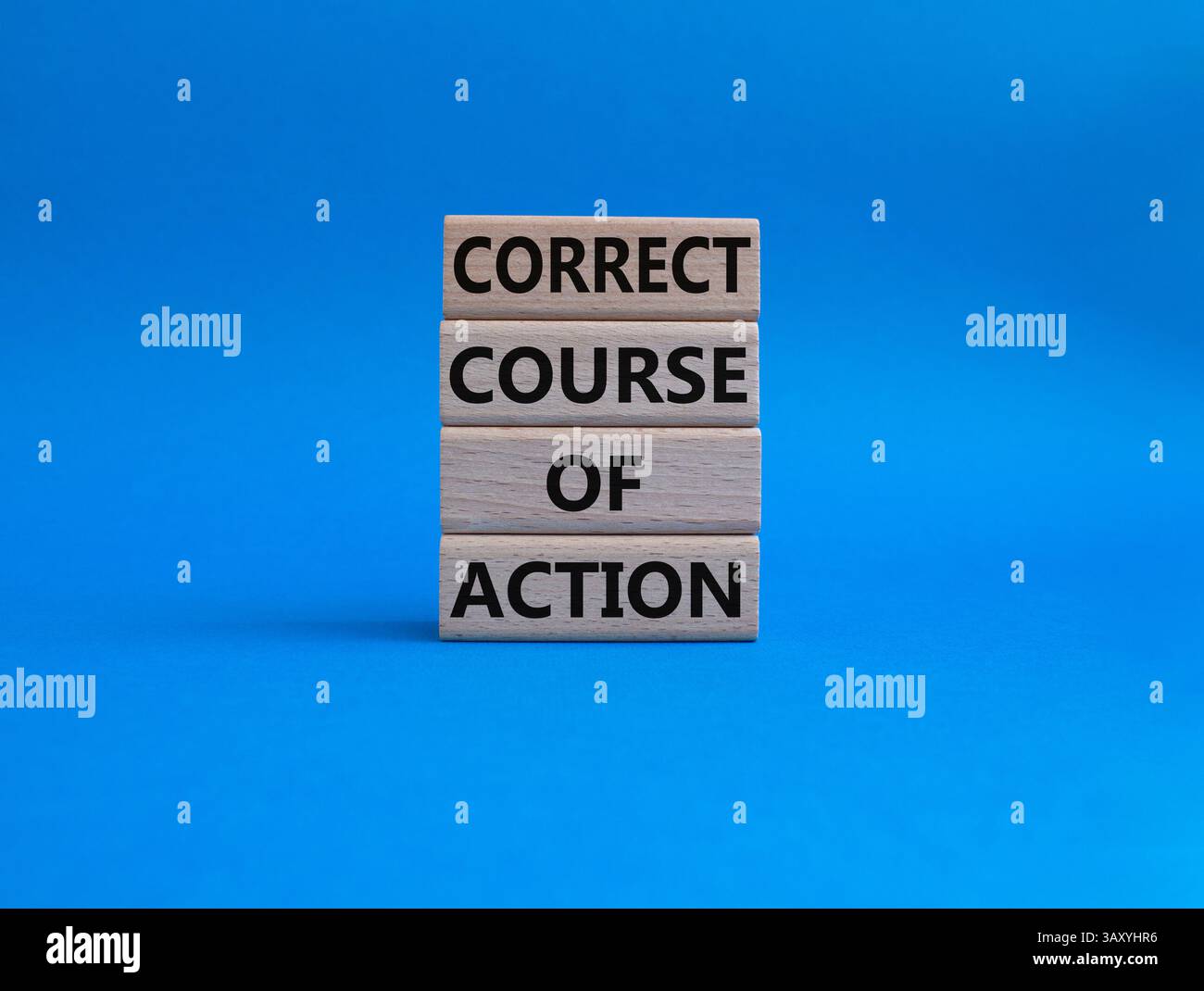 Correct course of action symbol. Concept words Correct course of action ...