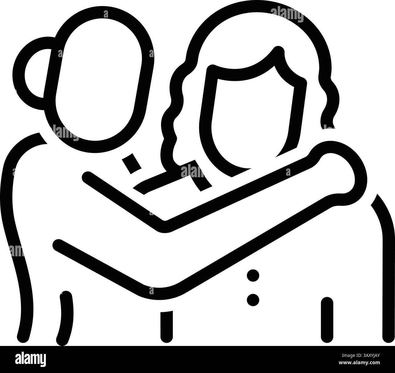 Icon for hug, embrace Stock Vector Image & Art - Alamy