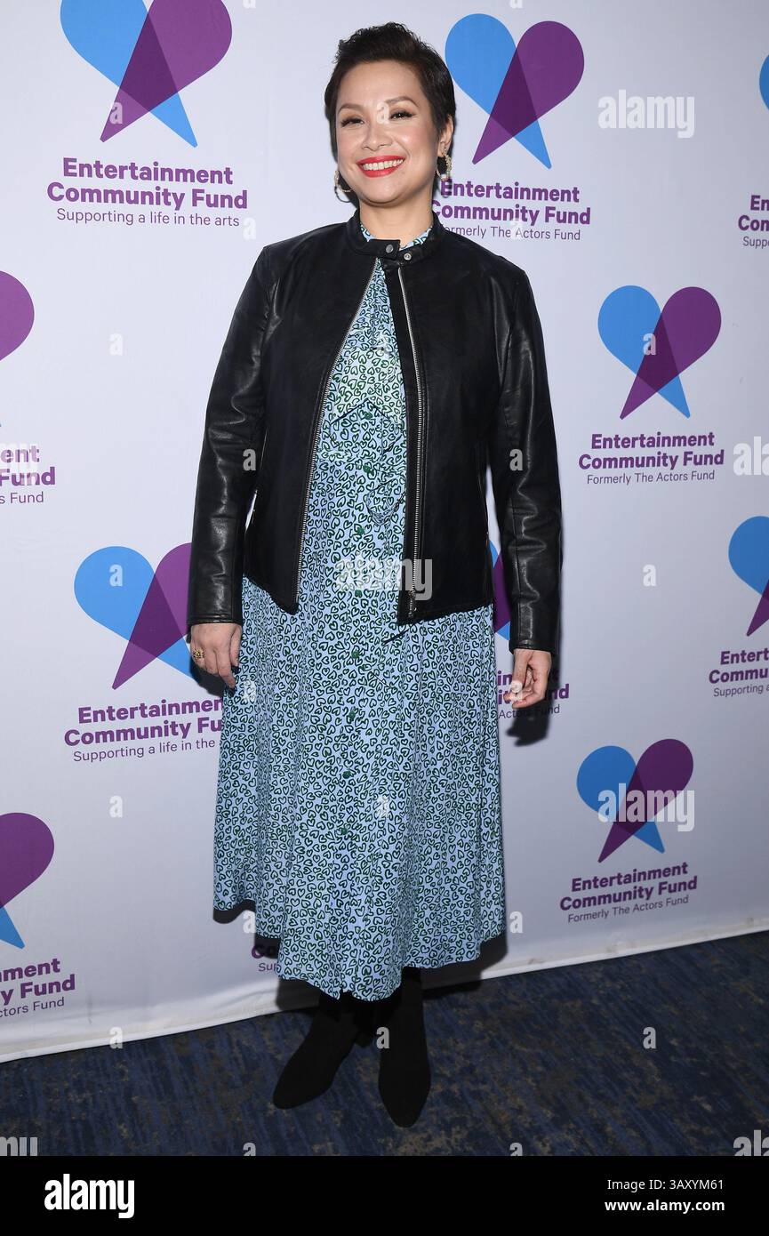 New York, USA. 21st Apr, 2025. Lea Salonga attends The Entertainment ...