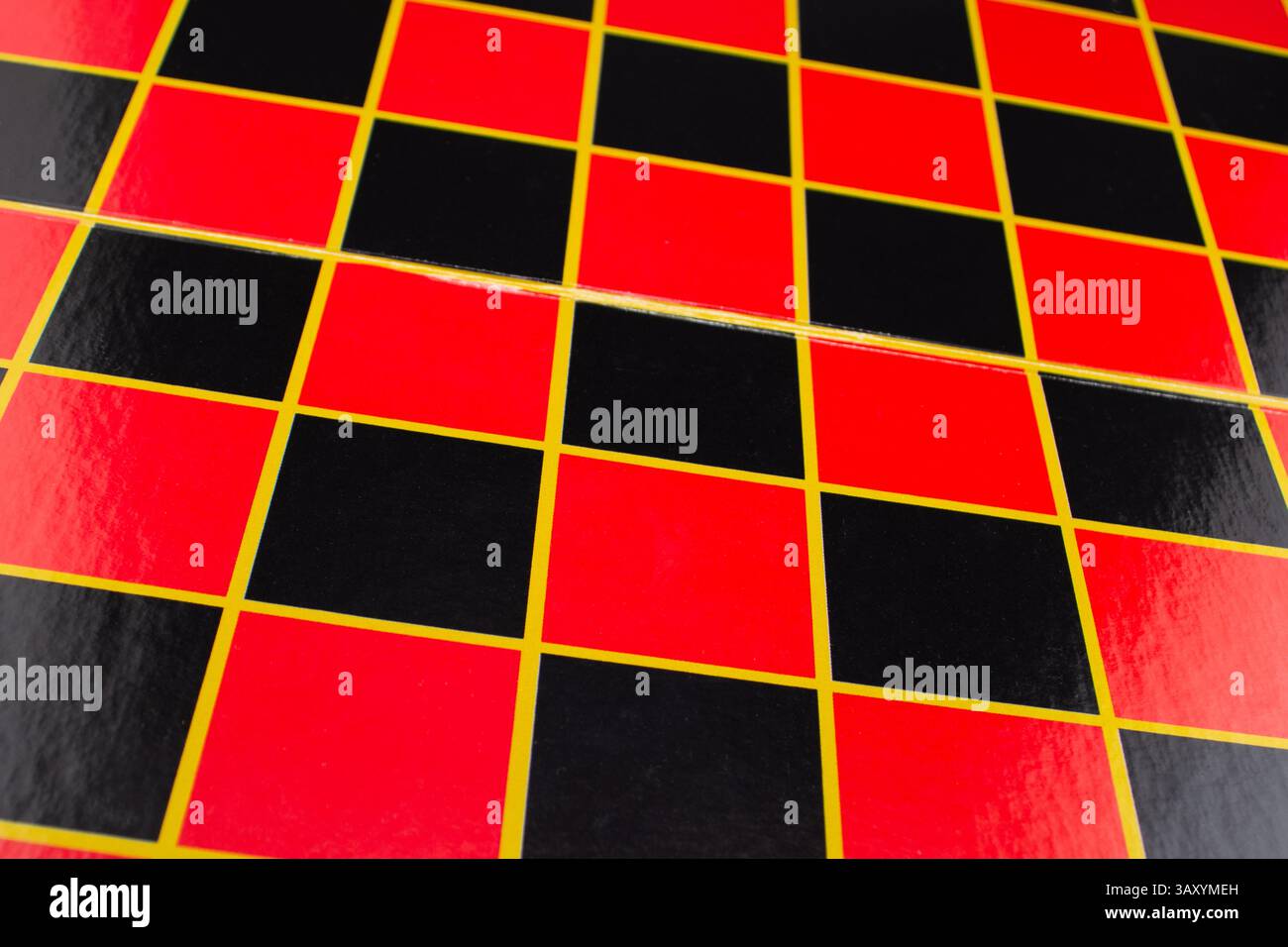 Empty chessboard pattern. Top view. Board for playing chess. Chessboard ...