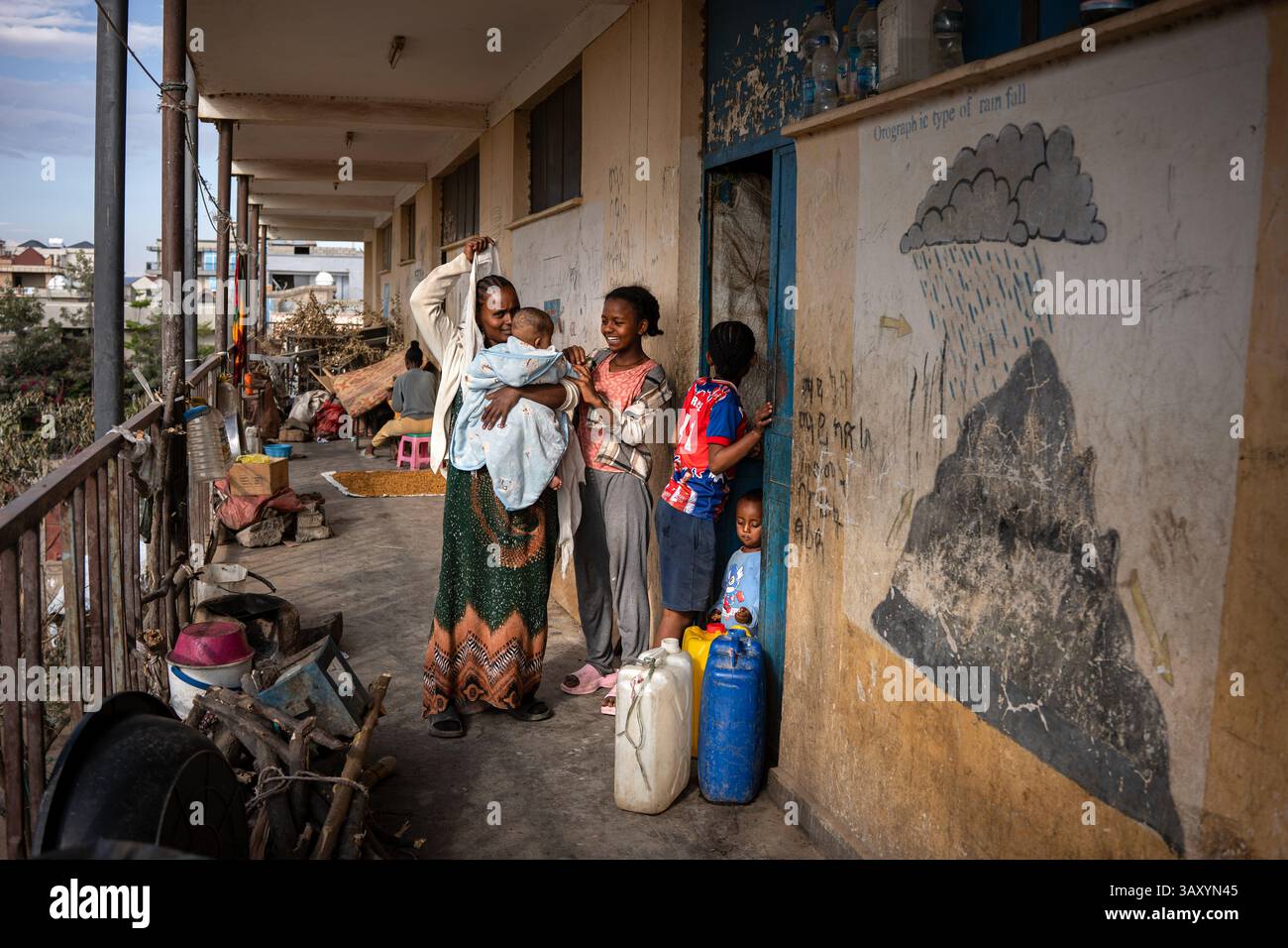 March 23, 2025, Mekele, Tigray, Ethiopia: Displaced women in the IDP ...