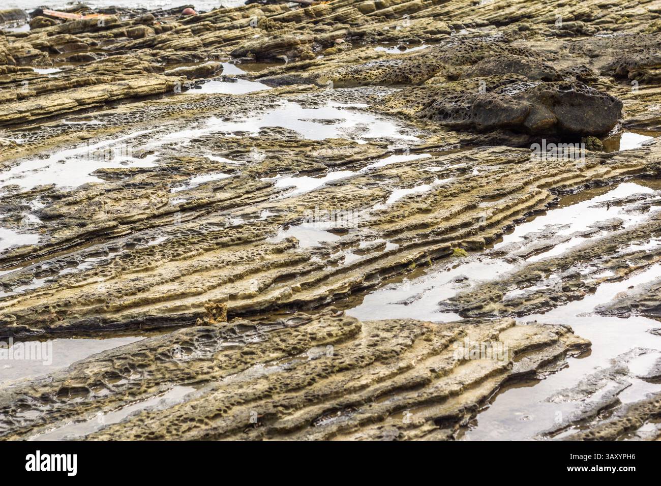 Afga Wave Rock Formation in Tangalan, Aklan, Philippines, showcases ...