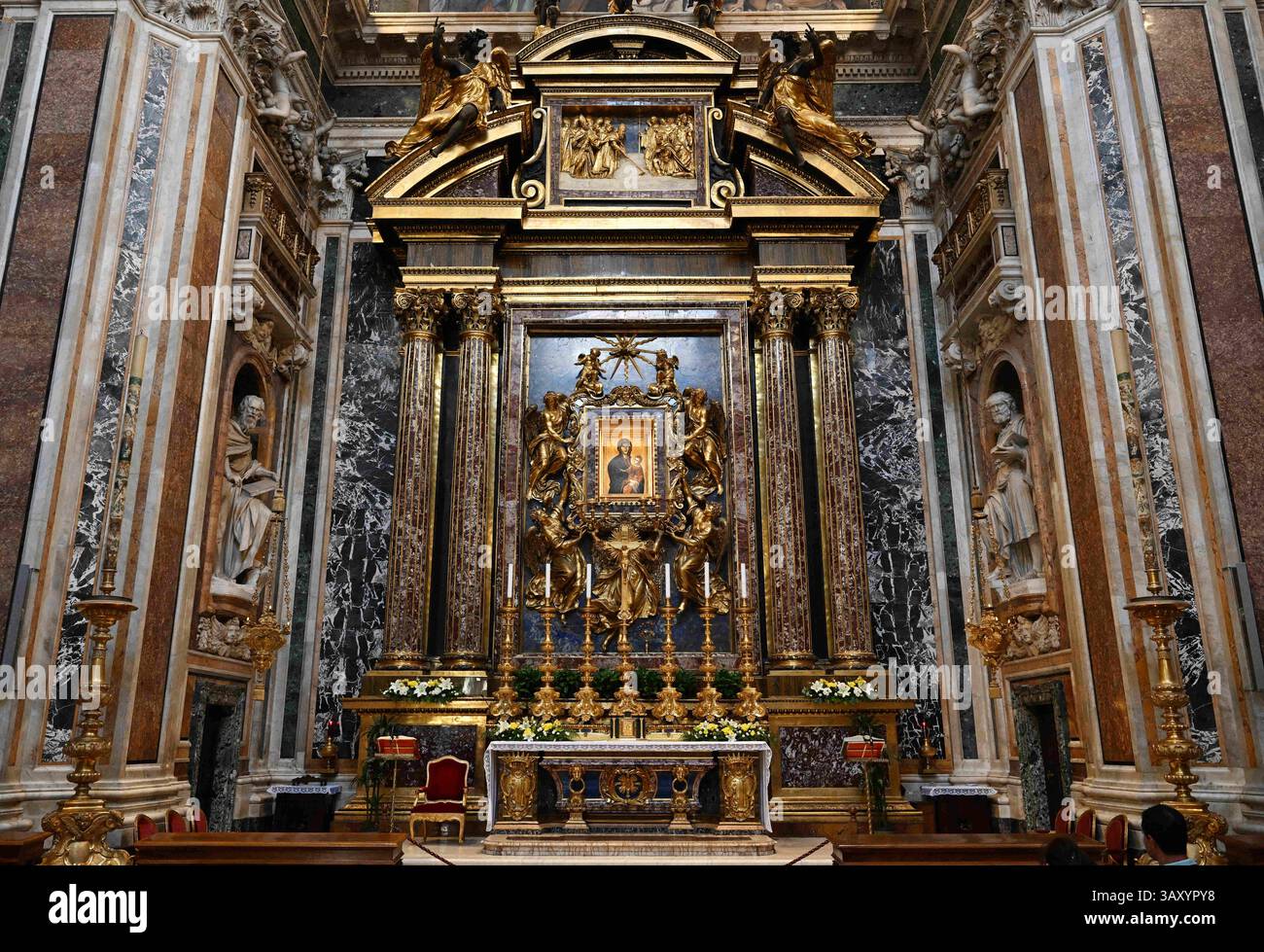 The chapel Paolina of the Basilica di Santa Maria Maggiore (St Mary ...