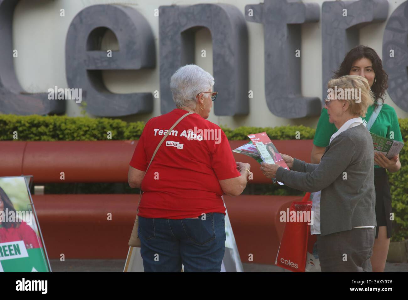 Sydney, Australia. 22nd April 2025. Early voting begins for the 2025 ...