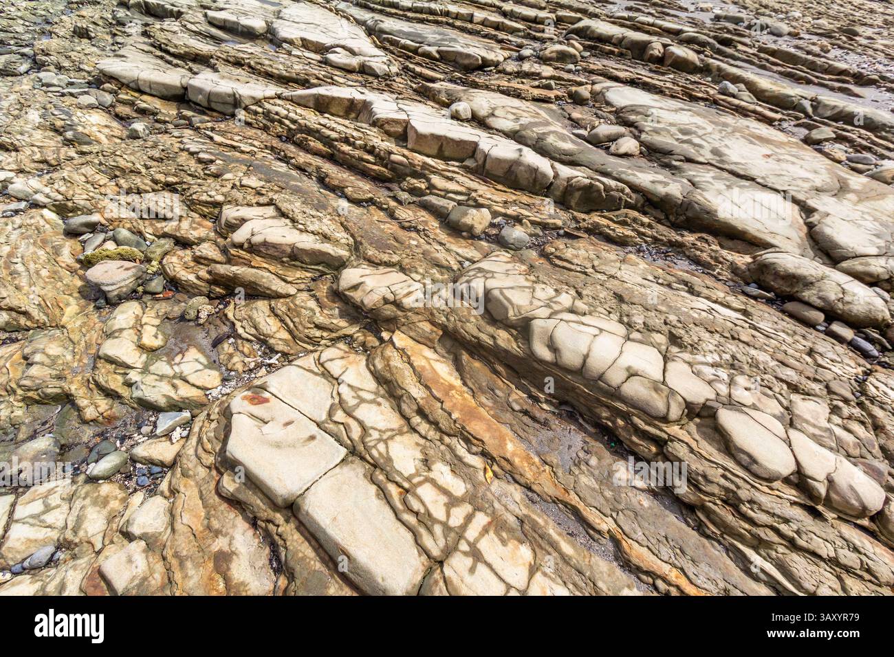 Afga Wave Rock Formation in Tangalan, Aklan, Philippines, showcases ...