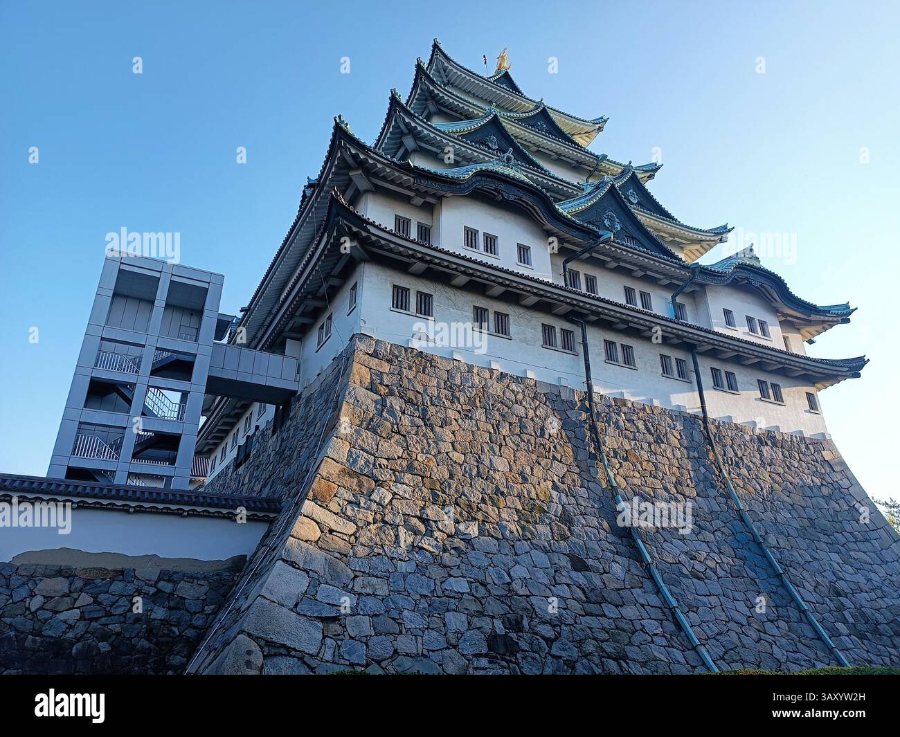 Nagoya, Aichi Prefecture, Japan - April 2024: Nagoya Castle, an ancient ...