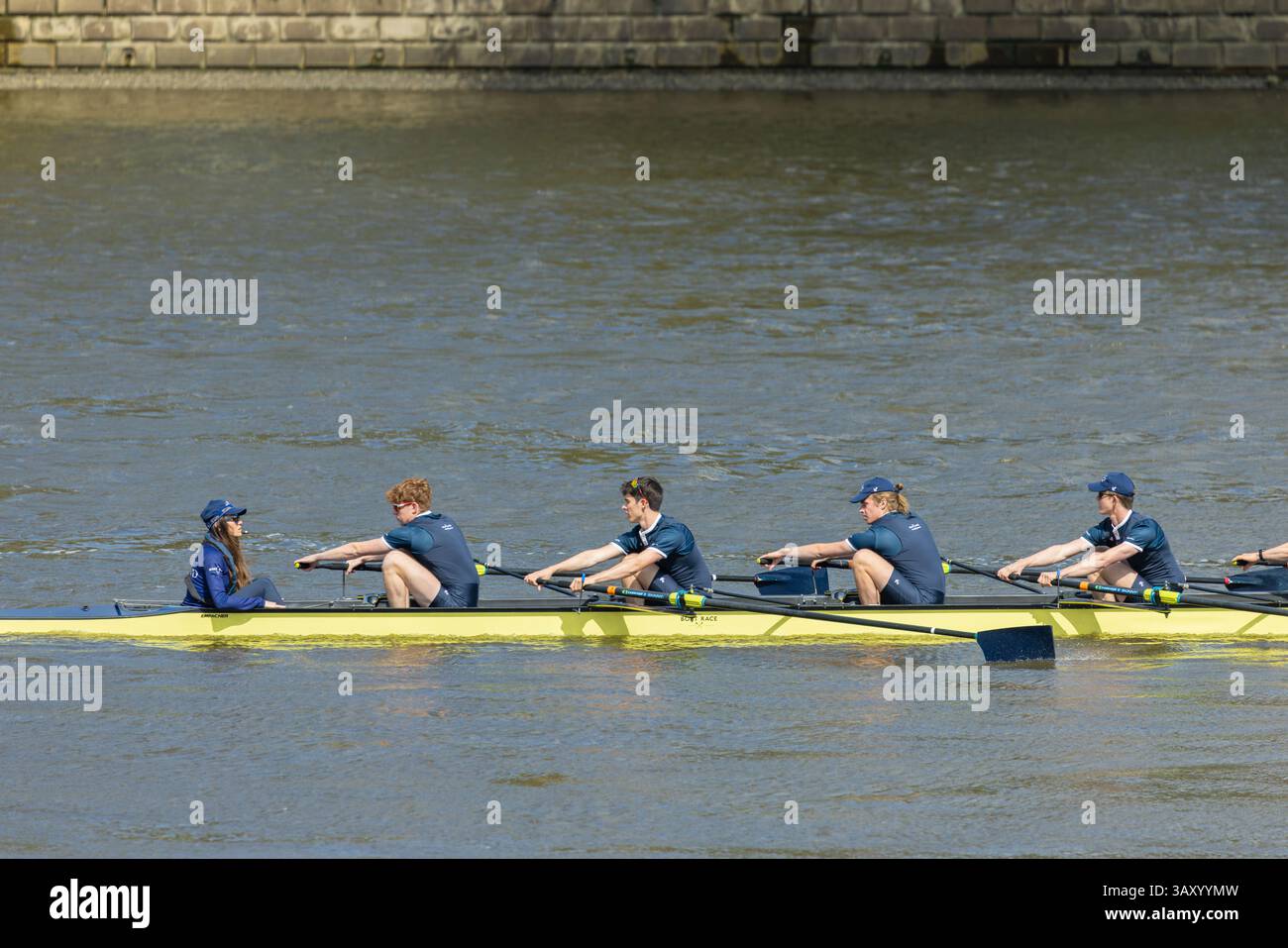 London Oxford Cambridge Boat Race Thames 2025 Stock Photo - Alamy