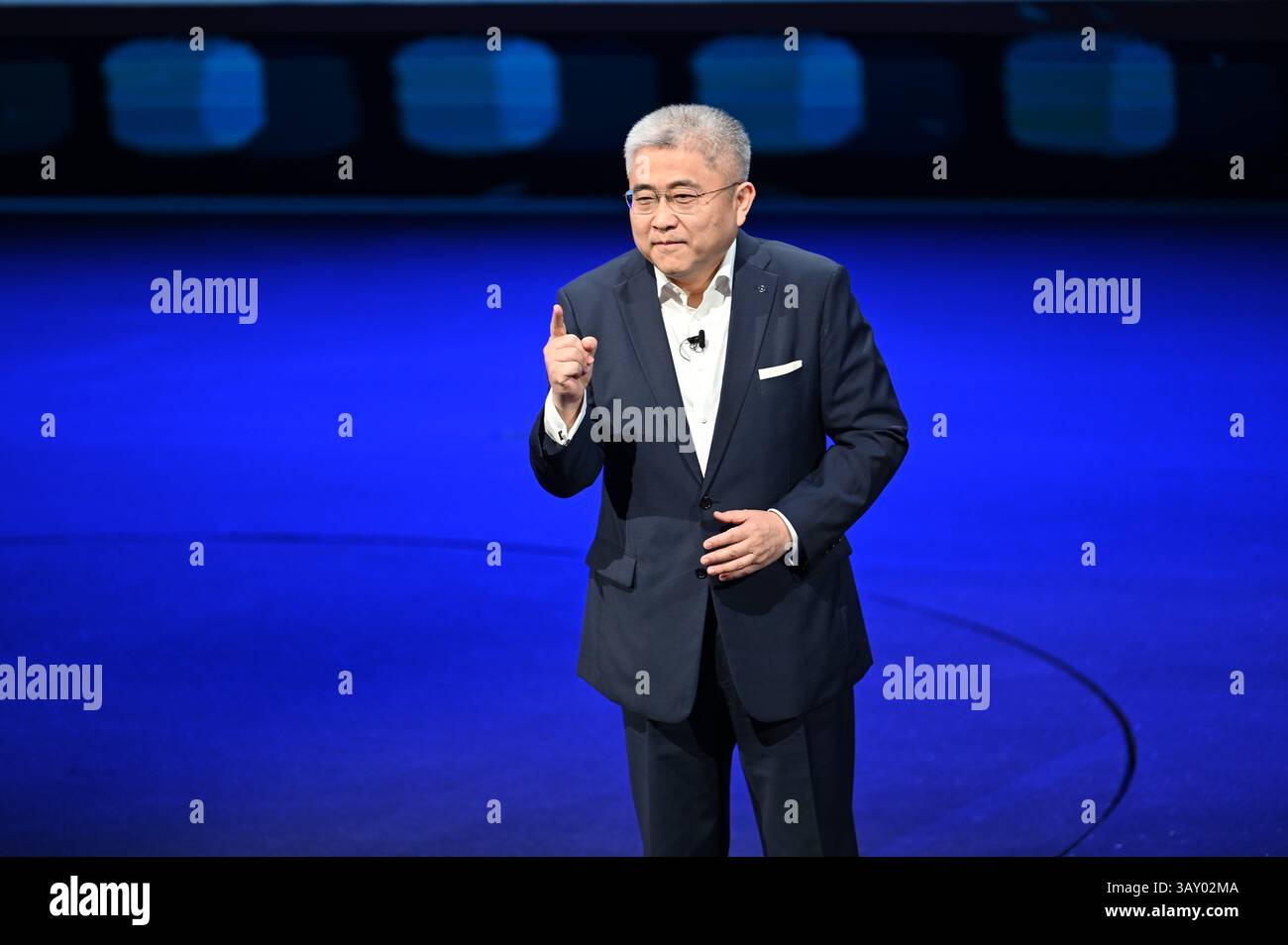 Shanghai, China. 22nd Apr, 2025. Fred Duan, President of Beijing ...