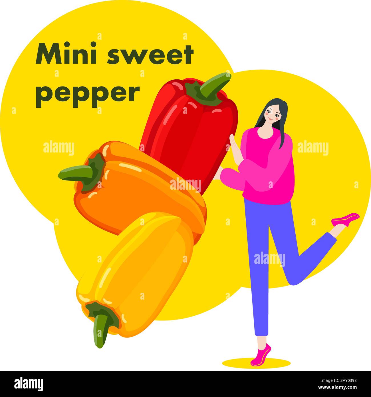 Mini vegetable Stock Vector Images - Alamy