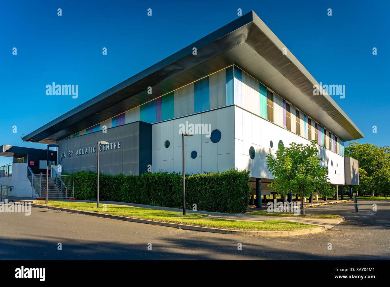 Dalby, QLD, Australia - Dalby Aquatic Centre building Stock Photo - Alamy