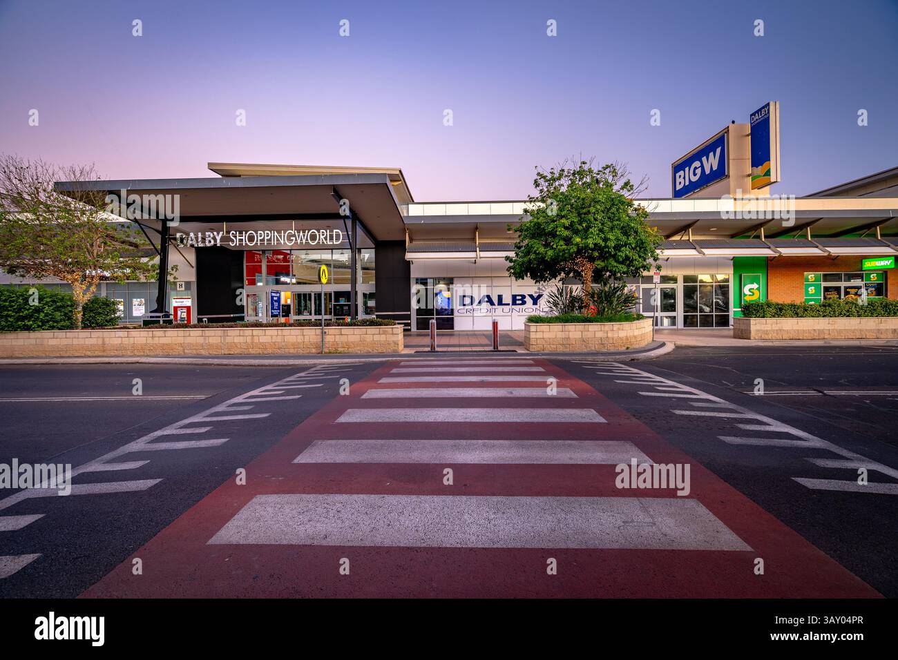 Dalby, QLD, Australia - Shoppingworld shopping centre building Stock ...