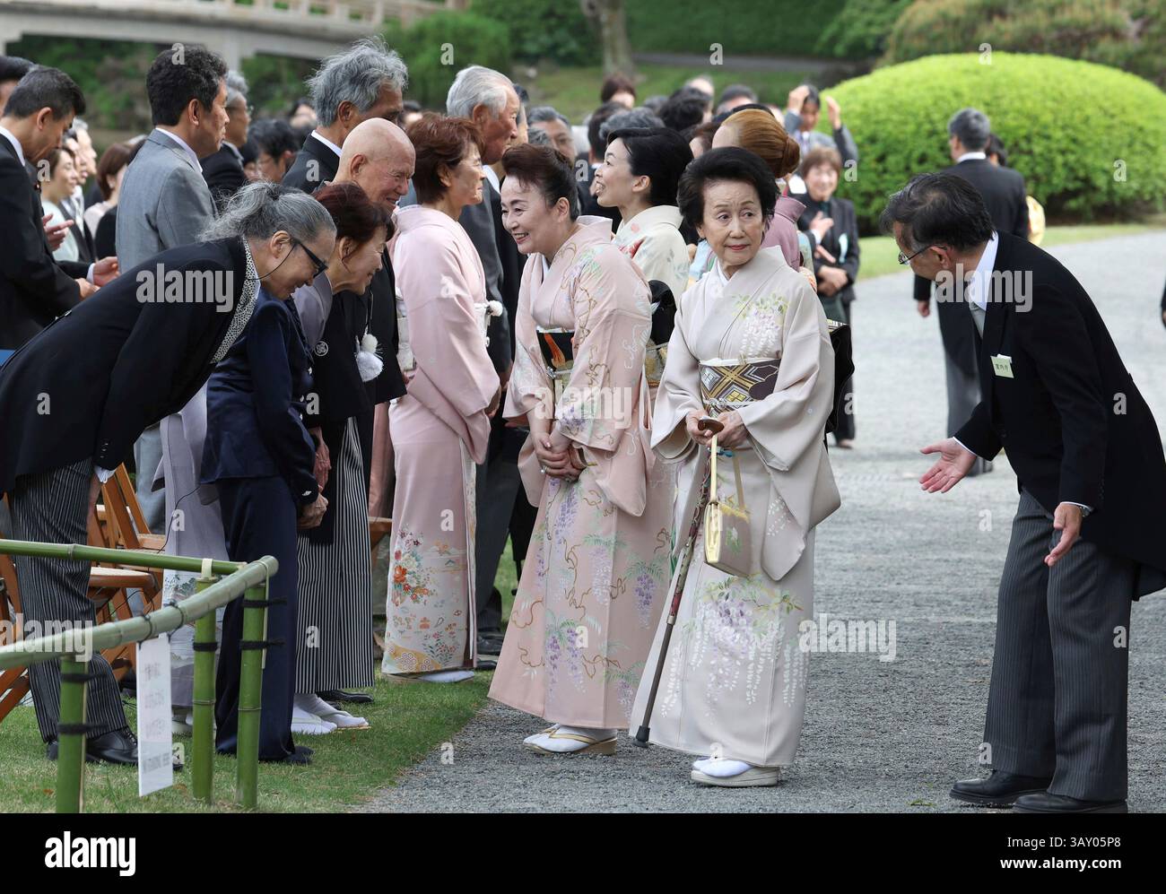 Japanese Princess Hanako of Hitachi and Princess Nobuko of Prince ...