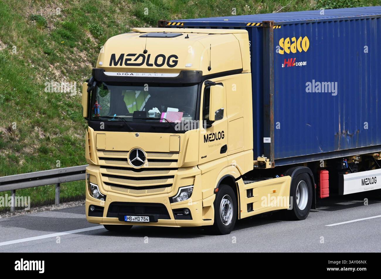 Die Medlog Transport Logistics ist Teil der MSC Group. Foto: Mercedes ...