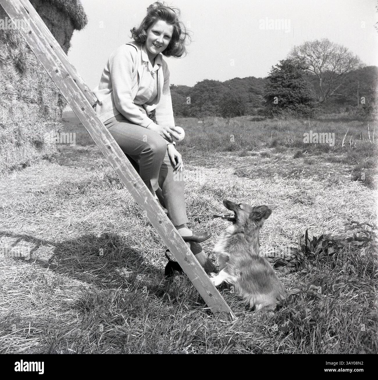 Young woman 1963 black and white hi-res stock photography and images ...