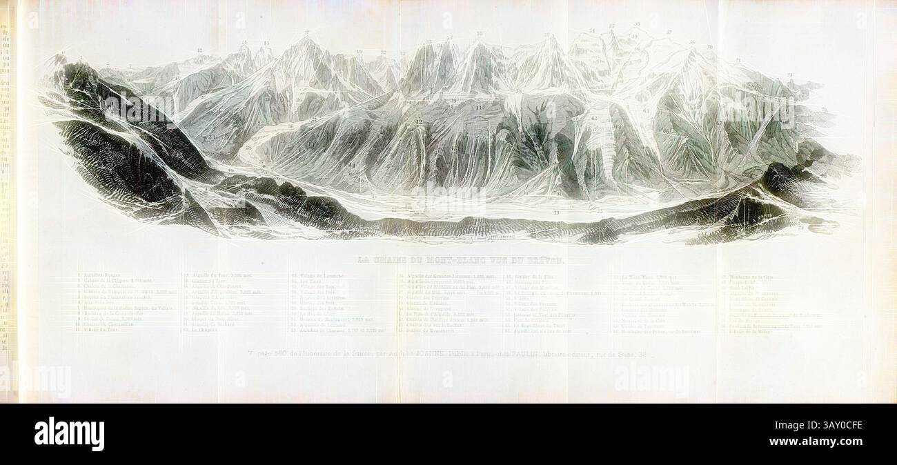 A detailed topographic depiction of a mountainous landscape, featuring ...