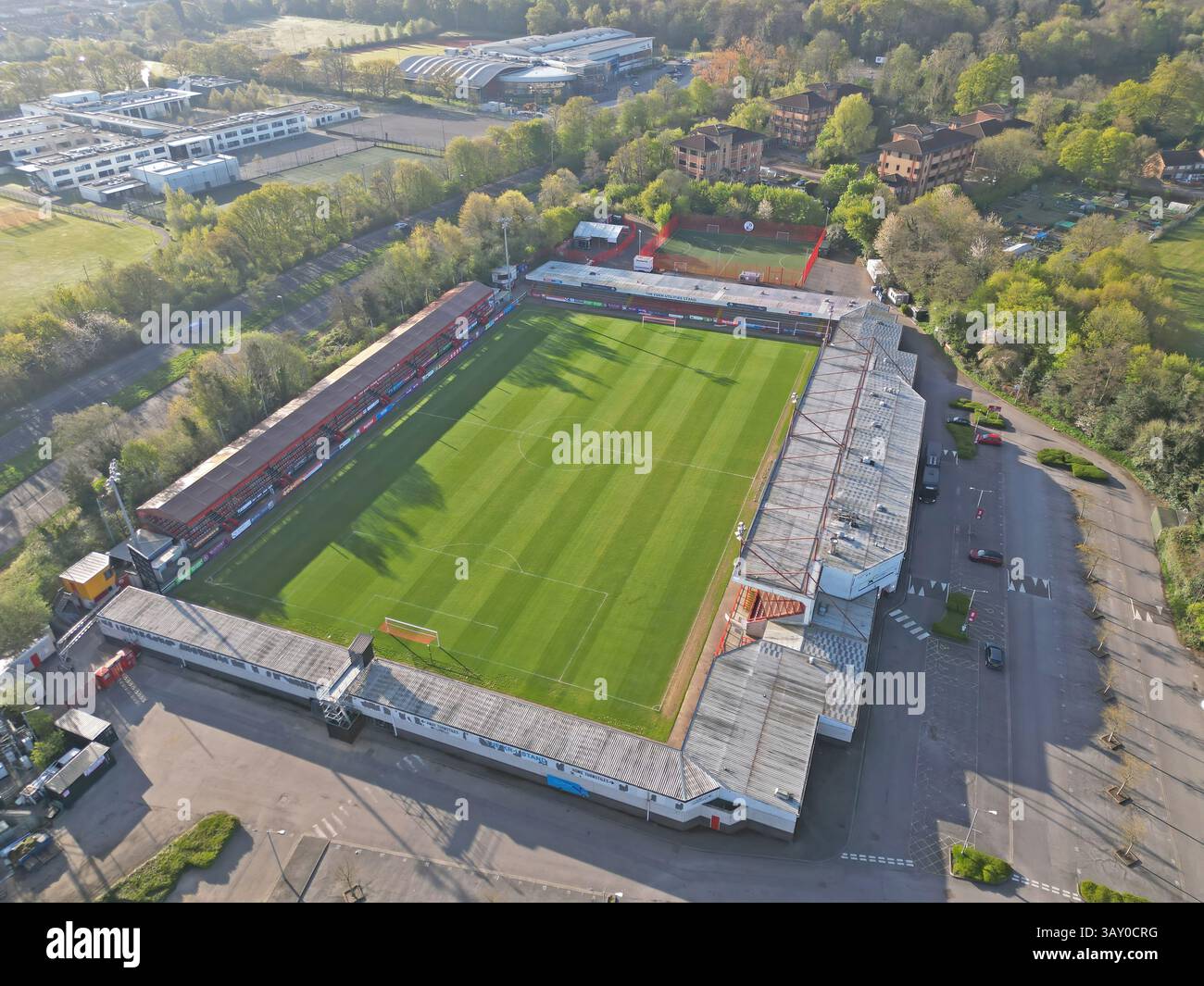 broadfield football stadium home of crawley town football club west ...