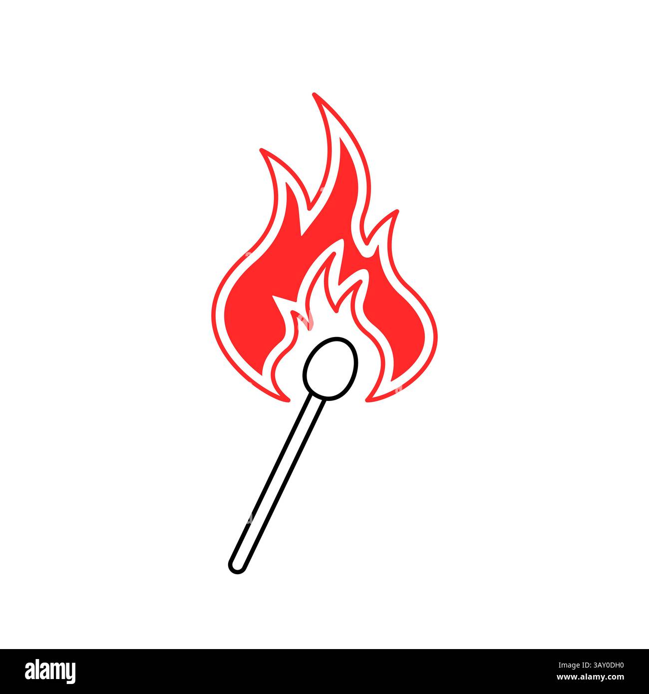 Friction spark Stock Vector Images - Alamy