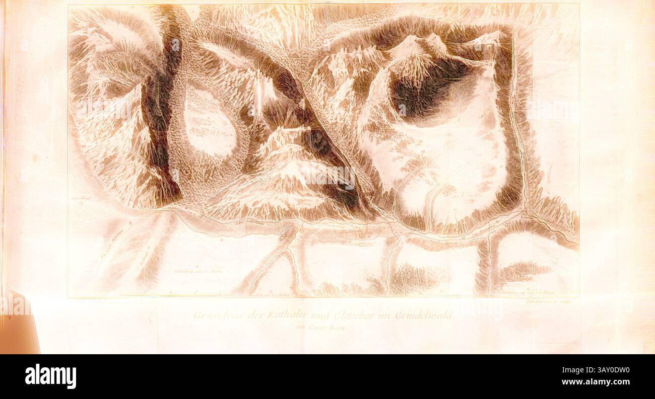 A detailed topographical representation showcasing rugged mountain ...