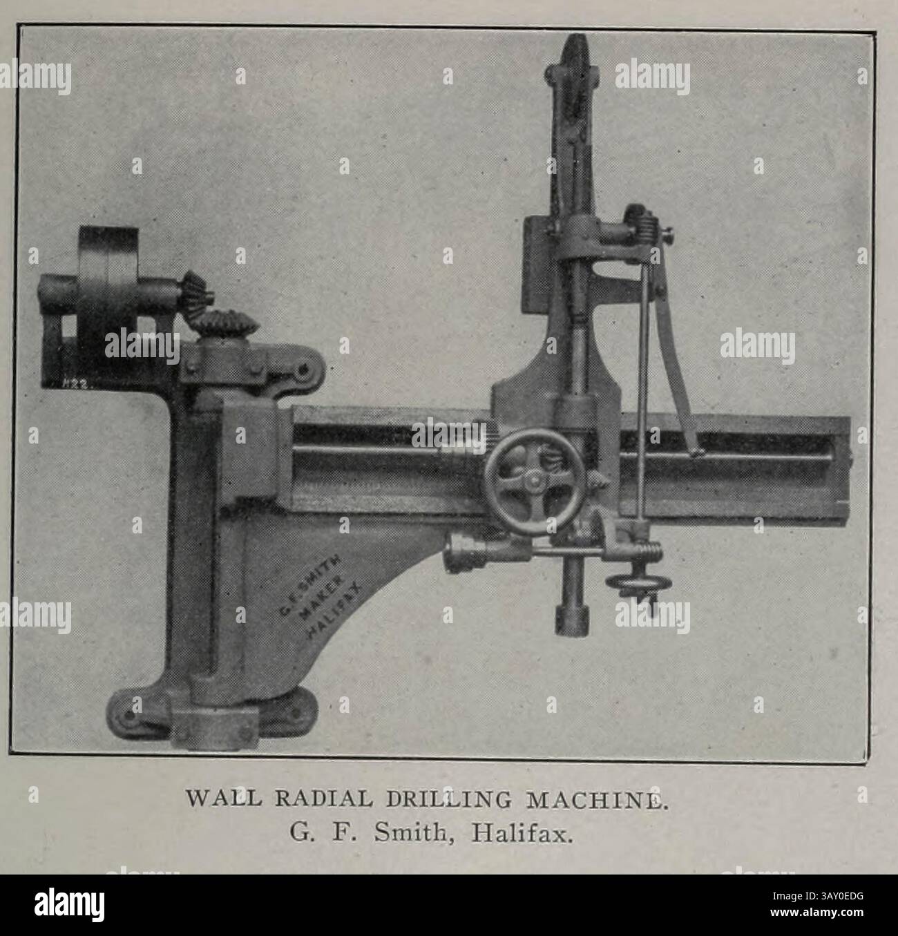 UNDER-DRIVE PILLAR RADIAL DRILL. G. F. Smith, Halifax. from the Article ...