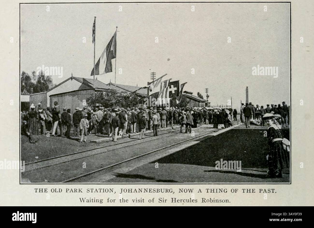 THE OLD PARK STATION, JOHANNESBURG, NOW A THING OF THE PAST. Waiting ...