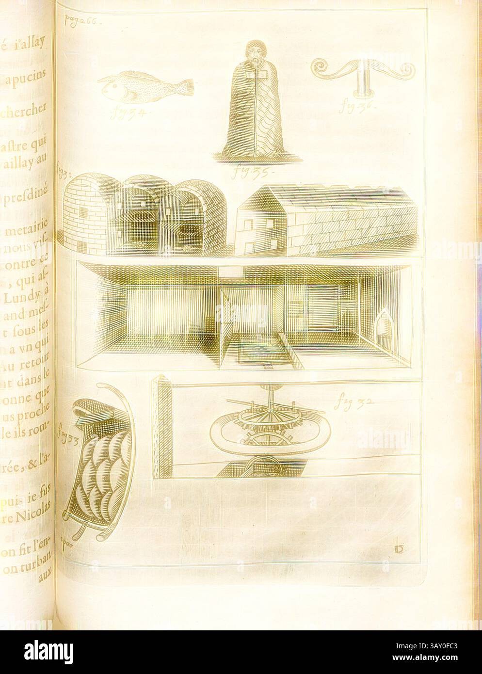 An illustration showcasing various architectural designs and structures ...