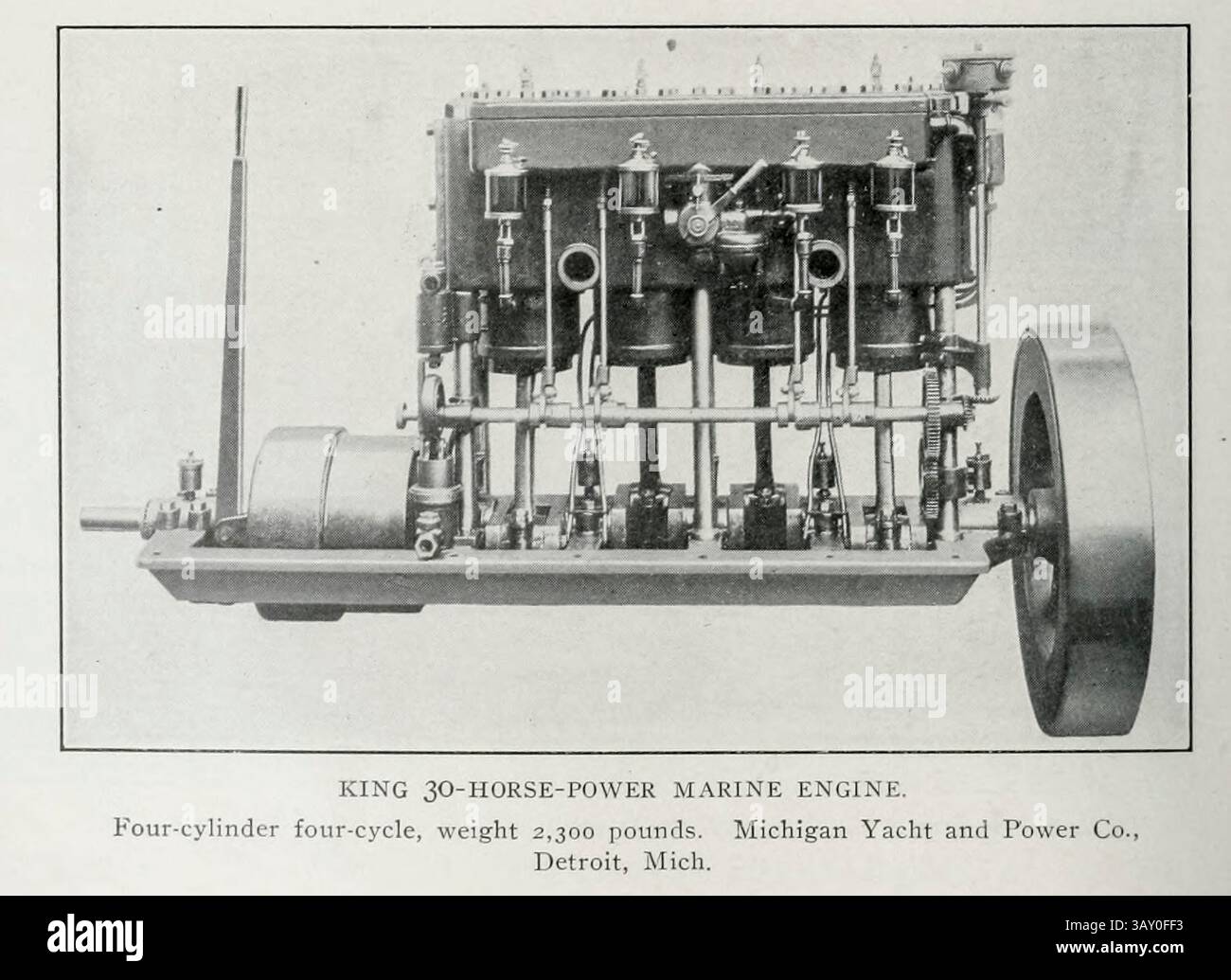 King gasoline launch engine hi-res stock photography and images - Alamy