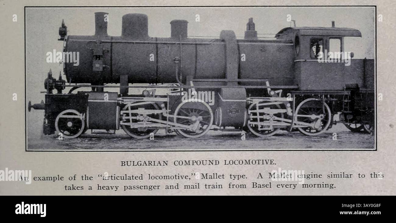 Old mallet steam locomotive hi-res stock photography and images - Alamy