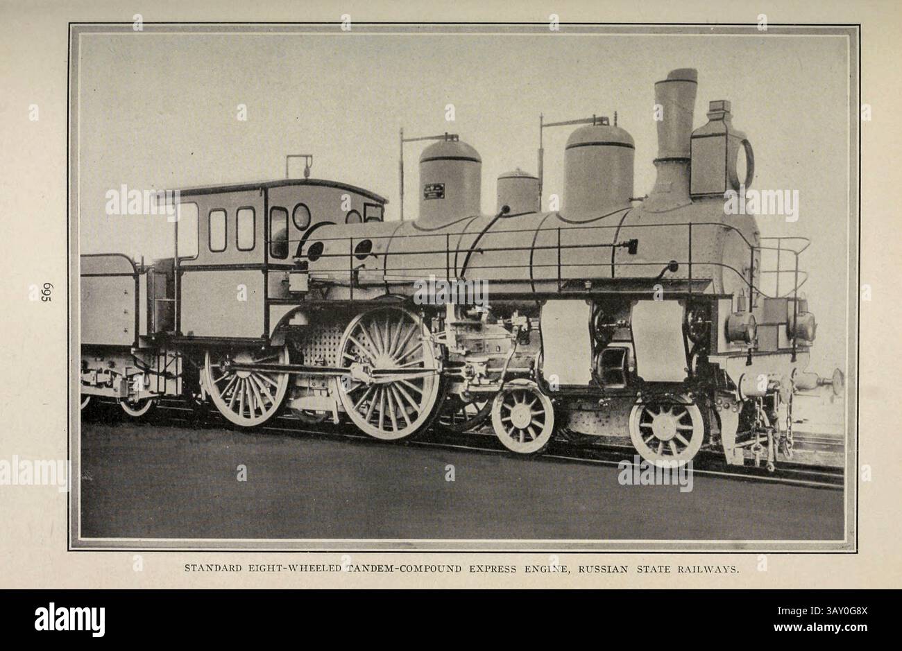 Tandem compound locomotive hi-res stock photography and images - Alamy