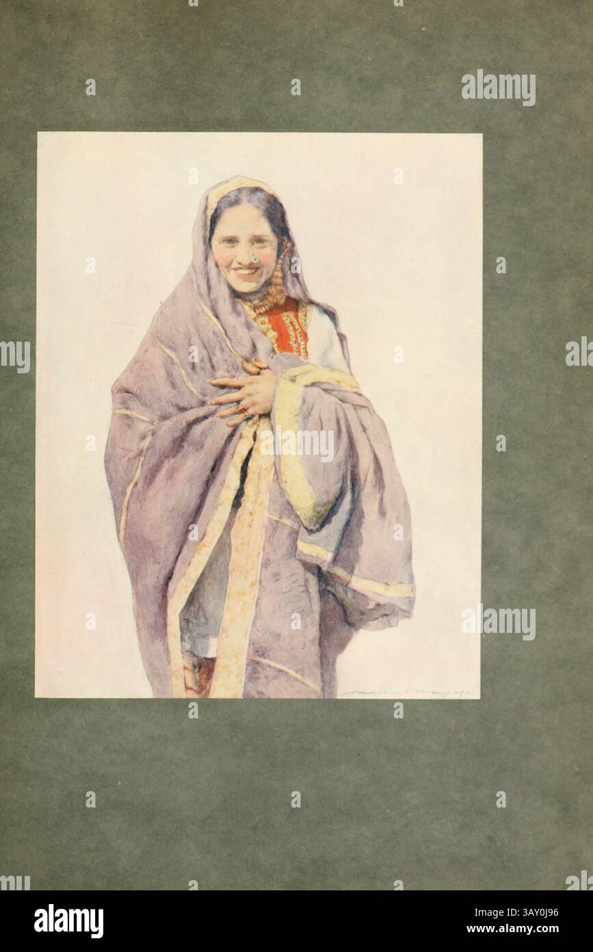 Hindu Women Artwork by Mortimer Menpes published 1910 Mortimer ...