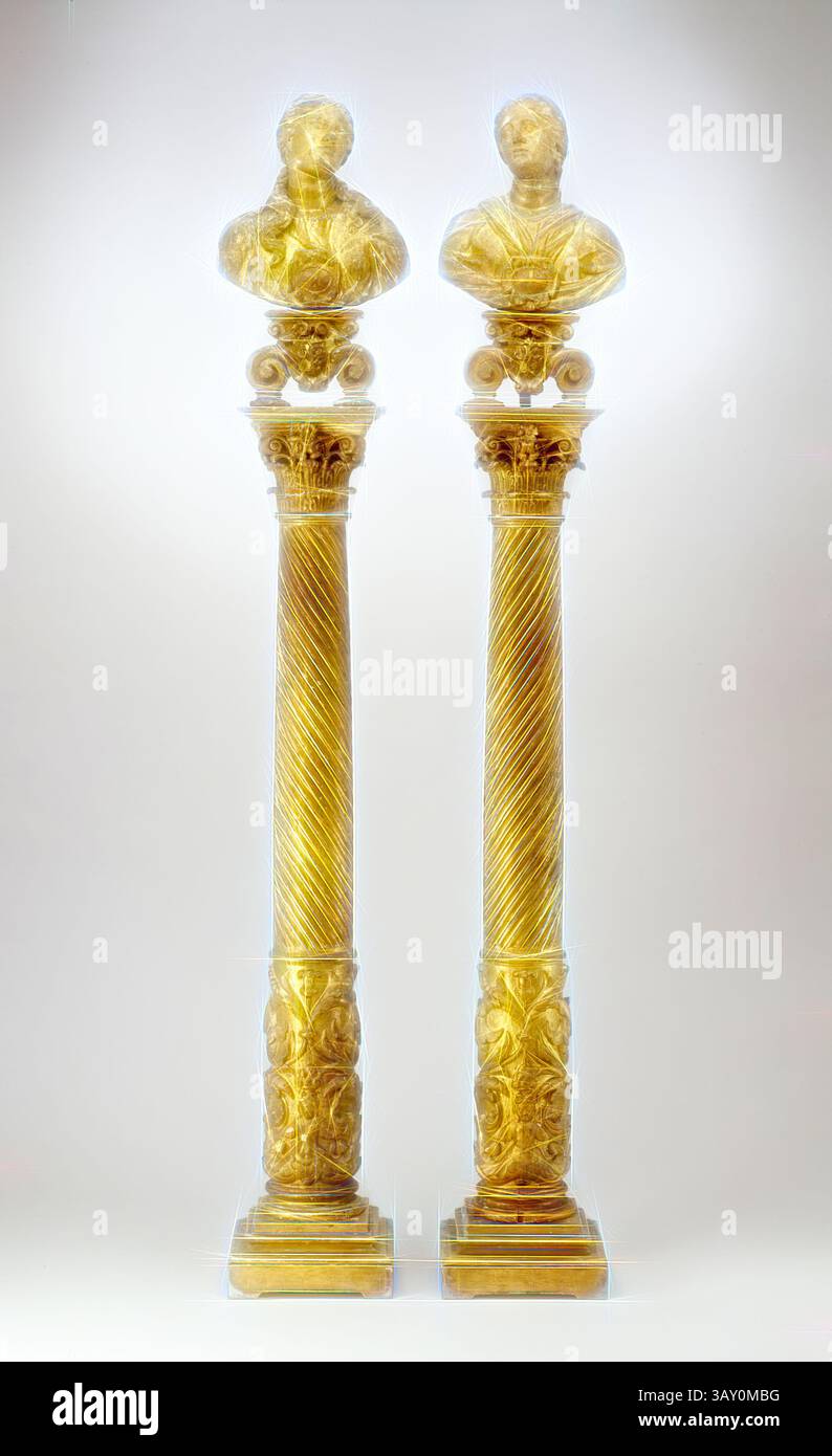 Columns showcase swirling patterns hi-res stock photography and images ...