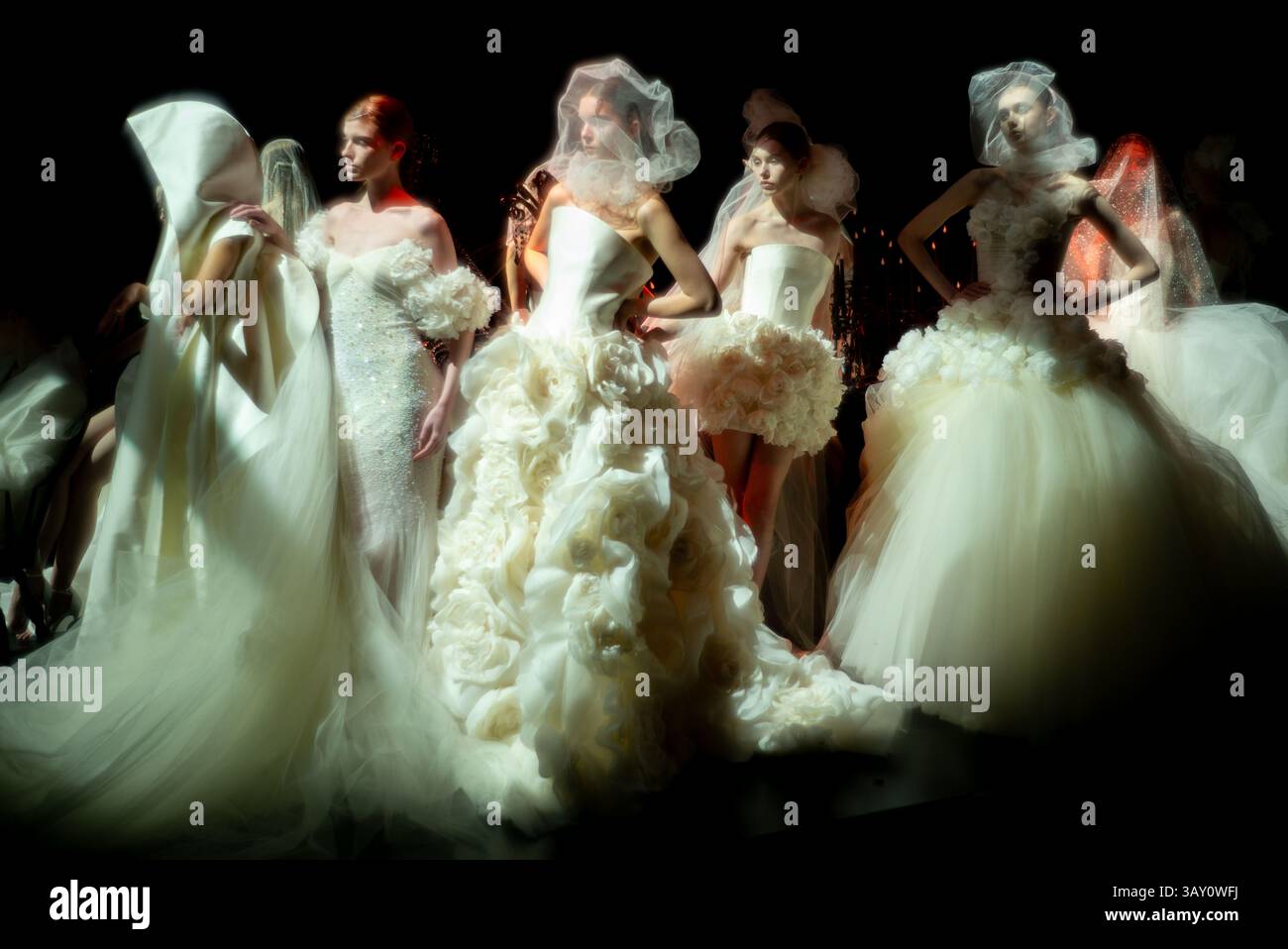 SHANGHAI, CHINA - MARCH 29, 2025 - A view of WANG FENG COUTURE at ...