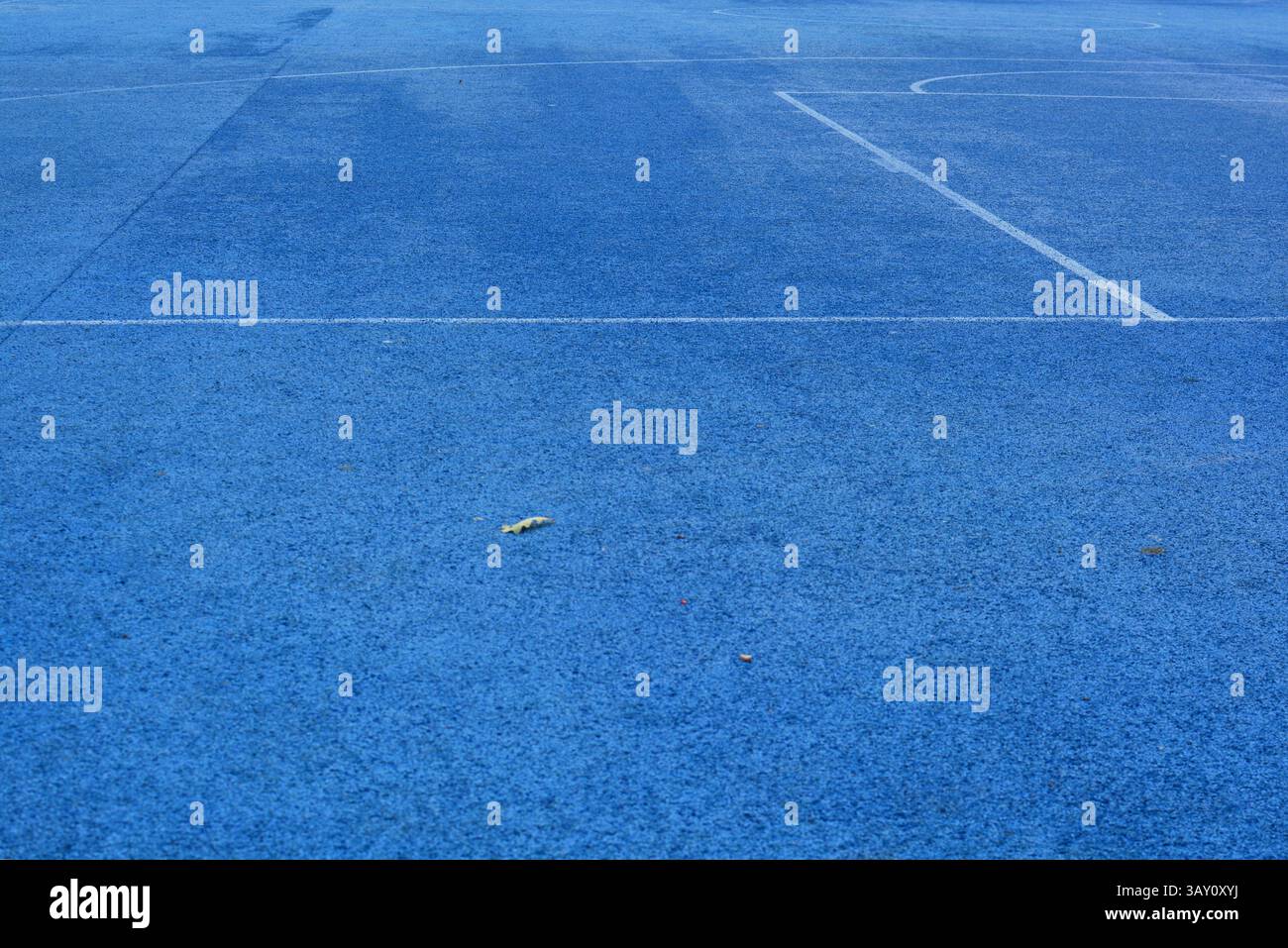 Blue sports field coating hi-res stock photography and images - Alamy