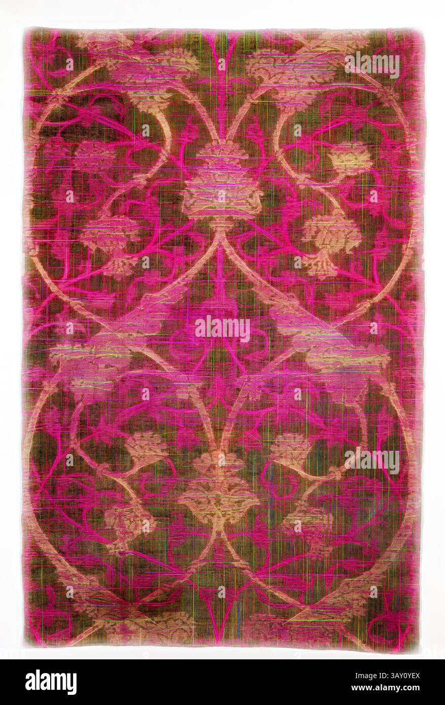 Vine patterns in vibrant pink hi-res stock photography and images - Alamy