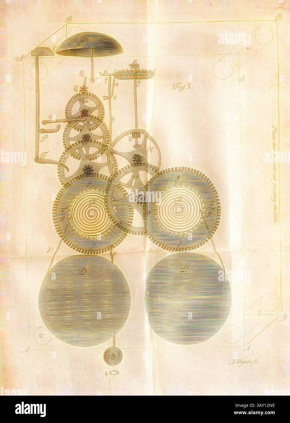 This illustration showcases a mechanical diagram featuring various ...