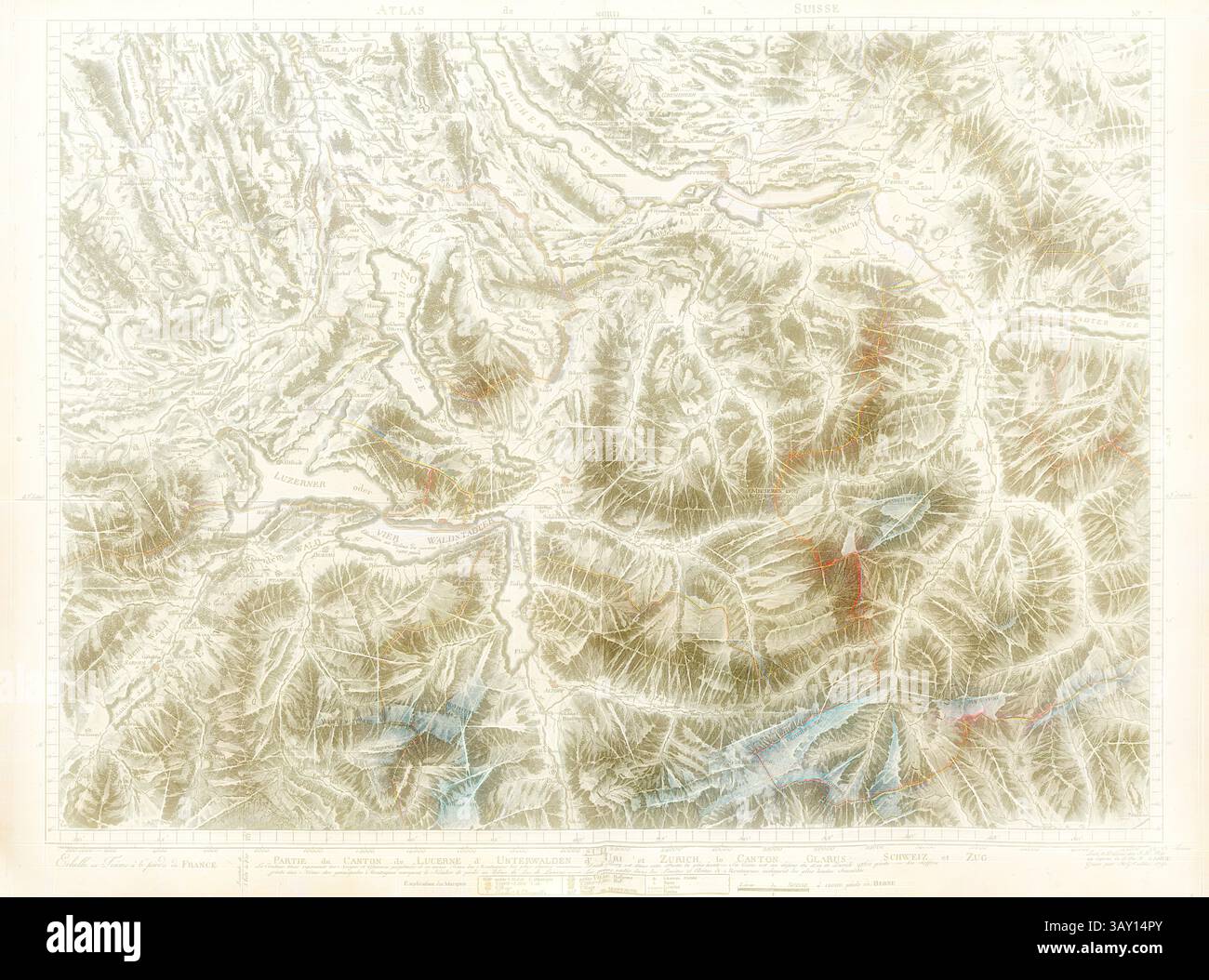 Colorful topographic map contour hi-res stock photography and images ...