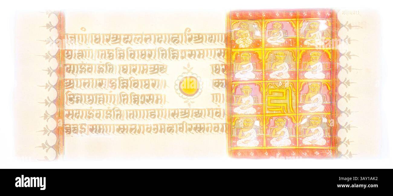 Series of divine figures in meditative poses hi-res stock photography ...