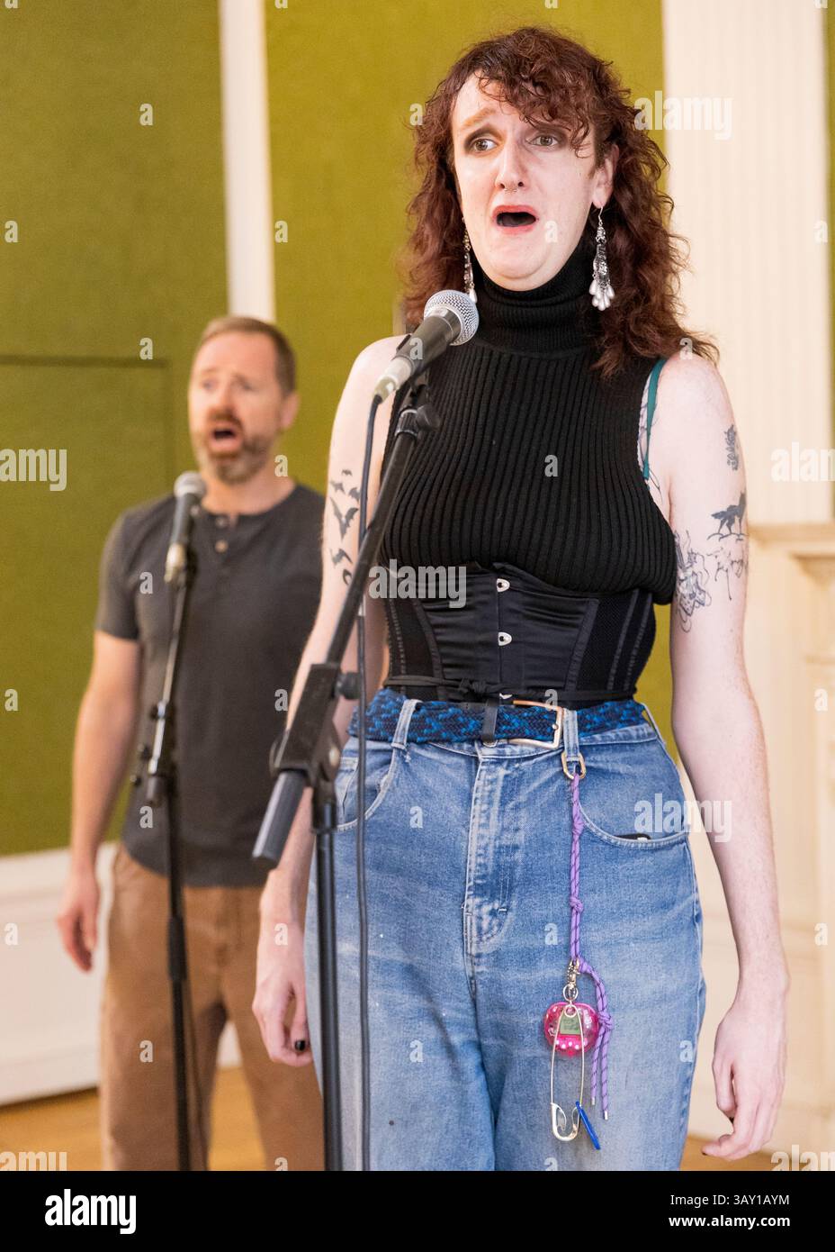 Alexander Evans and Mal Owen singing a duet for West End Introducing ...