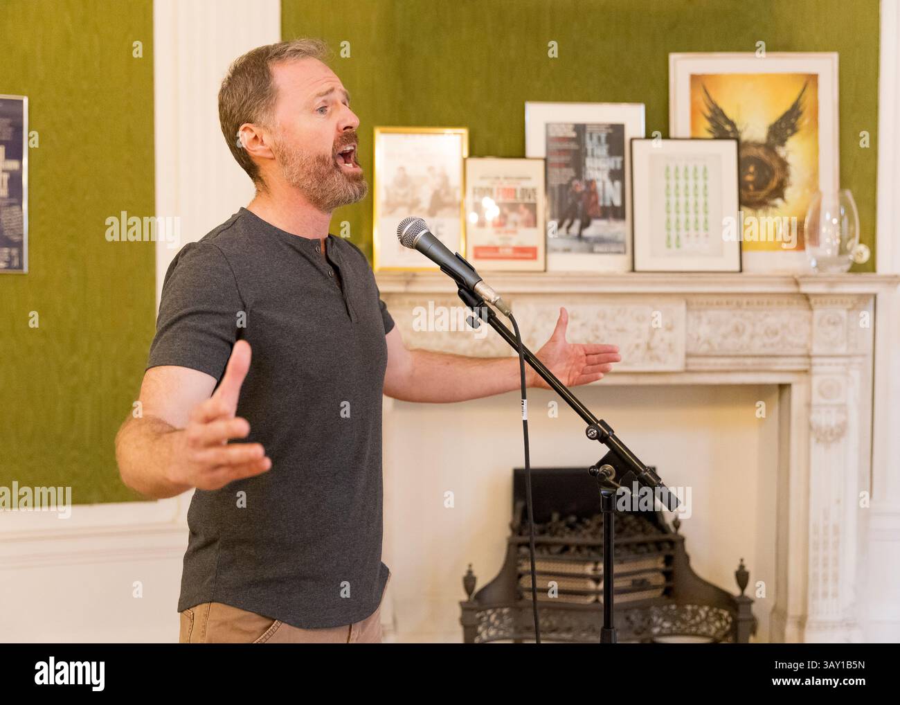 Alexander Evans and Mal Owen singing a duet for West End Introducing ...