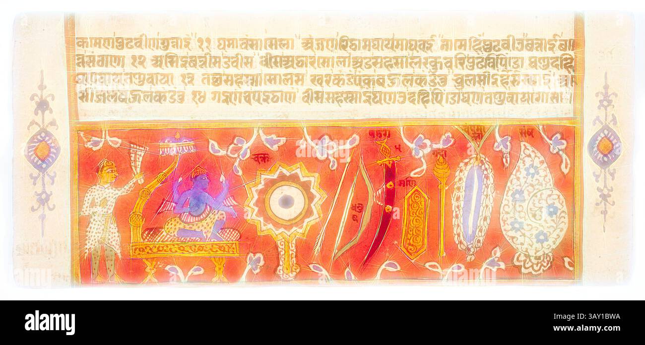 Seated deity surrounded Cut Out Stock Images & Pictures - Alamy