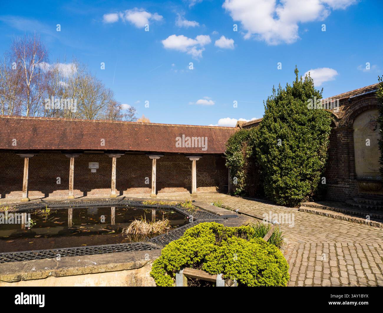 Phillips Memorial Cloister, Phillips Memorial Park, Godalming, Surrey ...